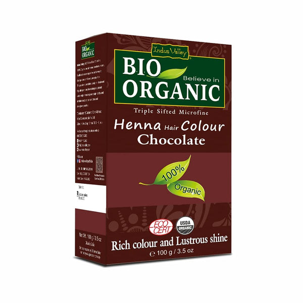 Bio Organic Chocolate Henna Hair Color – indusvallayusa